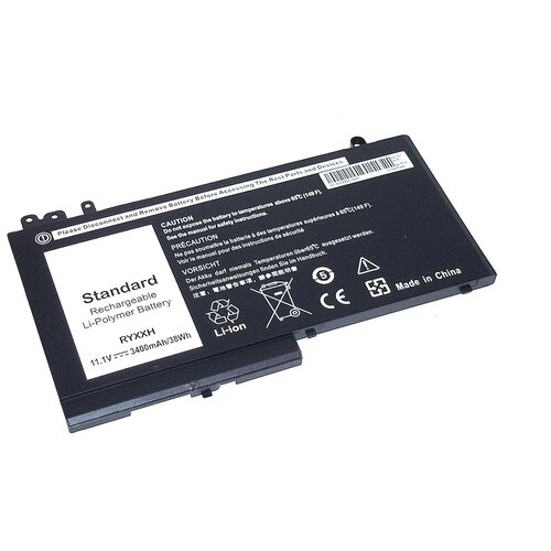 Аккумуляторная батарея (аккумулятор) RYXXH для ноутбука DELL Latitude E5450 11.1V 38Wh
