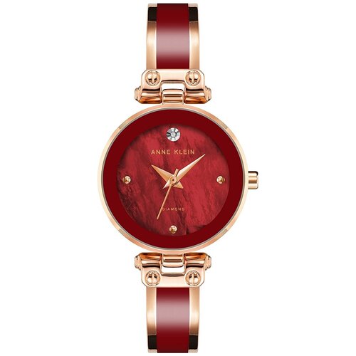 Наручные часы ANNE KLEIN Diamond, золотой, красный