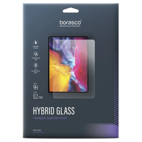 Защитное стекло Borasco для Samsung Galaxy Tab A7 (2020) (SM-T500/ SM- T505) 10,4" (Hybrid Glass),