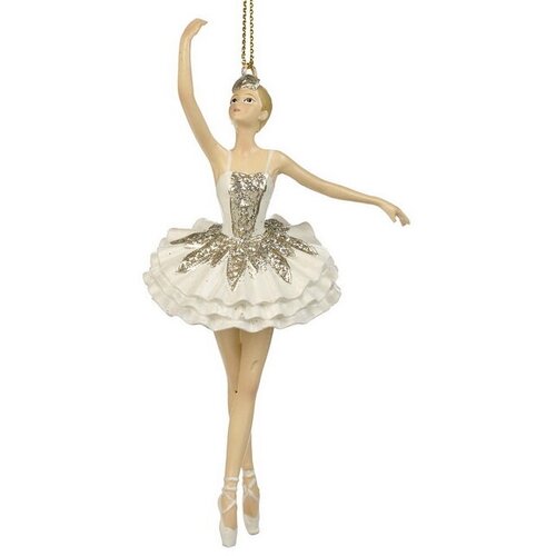 Goodwill Елочная игрушка Балерина Моана - Вальс Белоснежных Пуантов 14 см, подвеска MC 36432