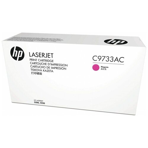 Картридж оригинальный HP C9733AC для HP Сolor LaserJet 5500/5550 пурпурный 12000стр