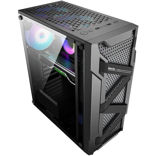 Корпус ALSEYE Warrior-B Mini-ITX/Micro ATX/ATX, USB2.0, HD Audio, USB3.0, HDD(3.5 ), SSD(2.5 )