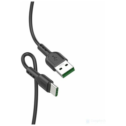 HOCO HC-06119 X33/ USB кабель Type-C/ 1m/ 5A/ Black