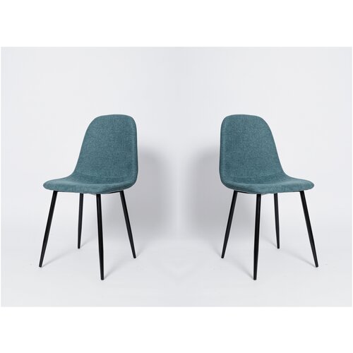 Комплект из 2-х стульев для кухни, XS 2441 (5192) морская волна 12В