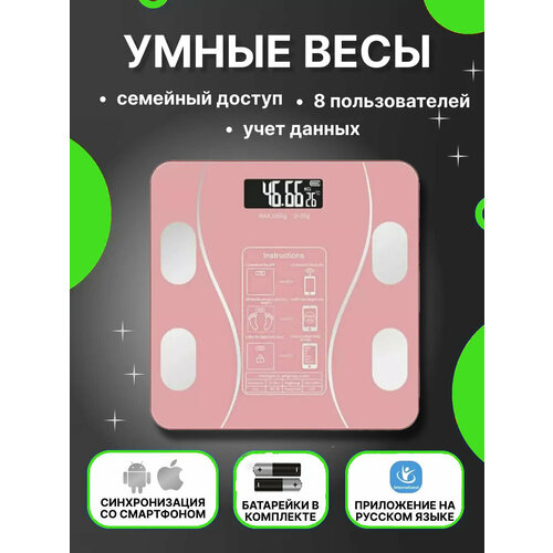 Умные напольные весы до 180 кг