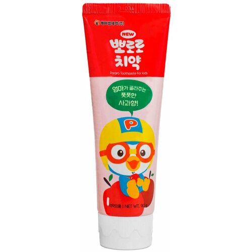 Детская зубная паста Iconix Pororo Toothpaste, 90г (яблоко)