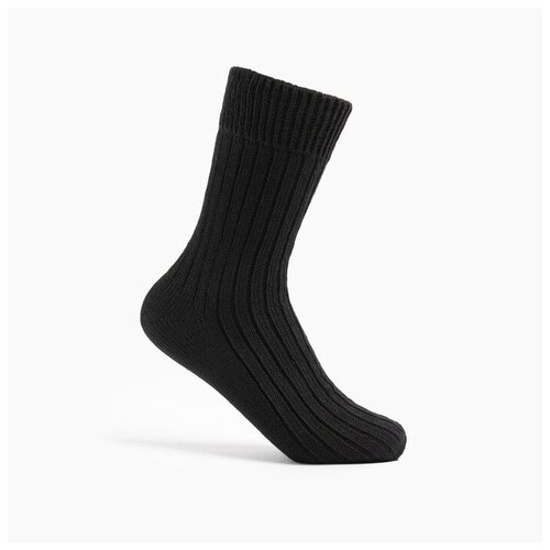 Носки Стильная шерсть, размер 38/40, черный