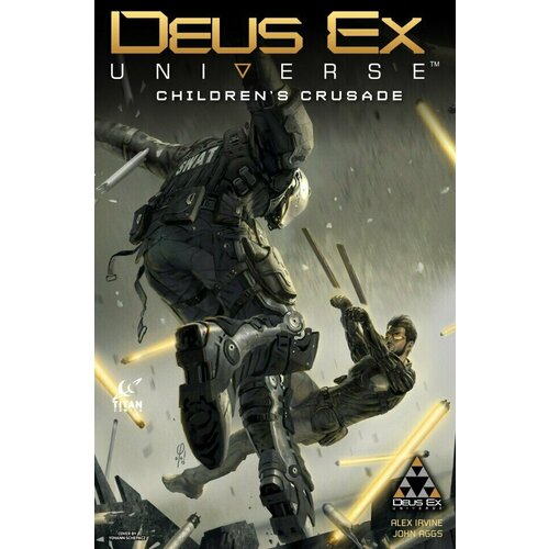 Плакат, постер на холсте Deus Ex-Children s Crusade/Деас Экс. Размер 21 на 30 см