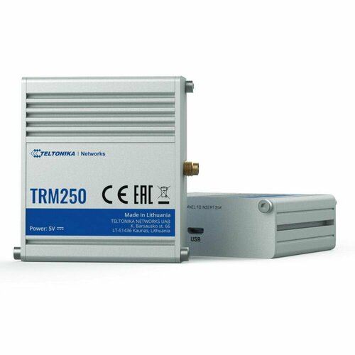 Модем Teltonika Networks TRM250 (TRM2500000) industrial LTE modem 4G/LTE (Cat m1), 2G, NB-IoT / EGPRS