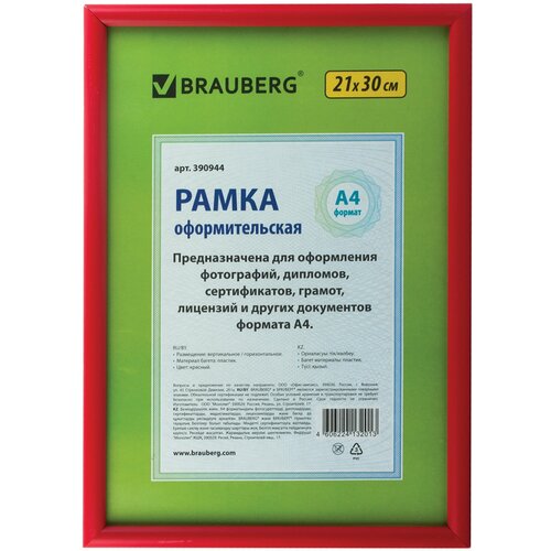 Рамка BRAUBERG 390944, комплект 5 шт.