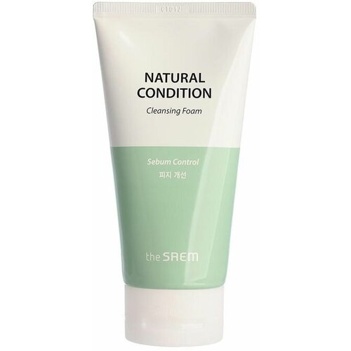 The Saem Очищающая пенка для жирной кожи 150 мл Natural Condition Cleansing Foam Sebum Control