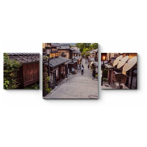 Модульная картина Нинэн-зака-любимая улочка Киото160x69