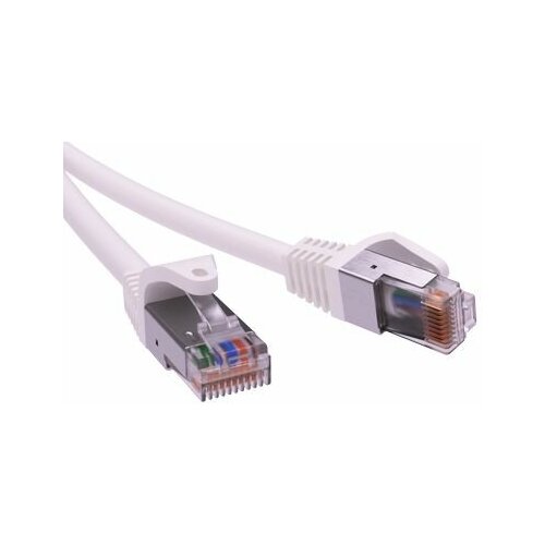 Патч-корд экранированный CAT5E F/UTP 4х2 LSZH белый 7м | код RN5EFU4570WH | DKC ( 1шт. )