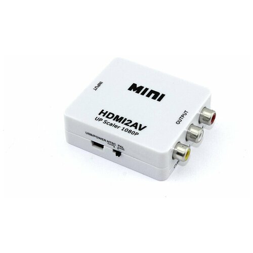 Переходник HDMI – AV (тюльпаны)