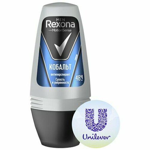 Антиперспирант роликовый REXONA Men Кобальт, 50 мл