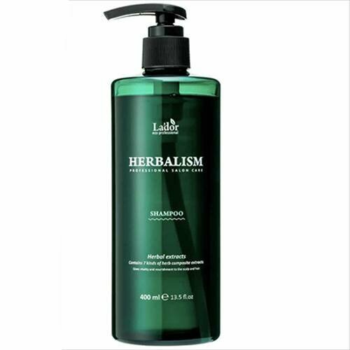 Шампунь с травами для укрепления волос Lador Herbalism Shampoo 400 мл