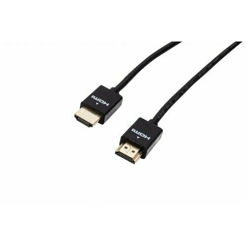 Кабель HDMI Filum FL-CProSL-HM-HM-2M 2 м, slim, ver.2.0b, медь, черный, разъемы: HDMI A male-HDMI A male, пакет.