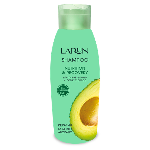 Шампунь для поврежденных волос Larun Nutrition & Recovery, 500мл