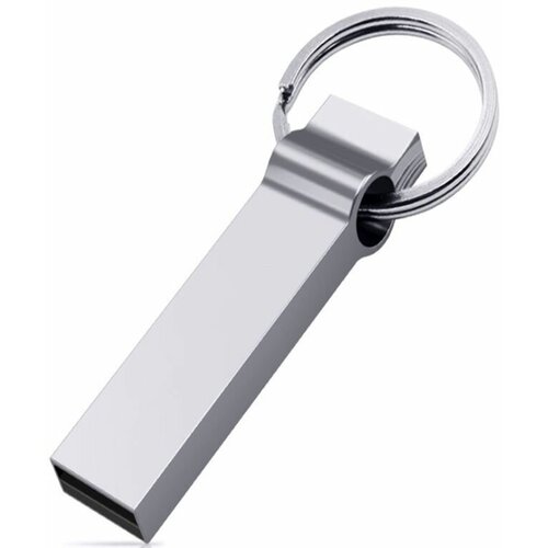 USB Флешка металлический брелок с кольцом 64 ГБ