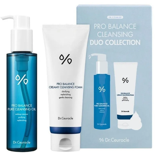 Набор Dr.Ceuracle: гидрофильное масло + пенка Pro Balance Cleansing Duo Collection, 155 мл