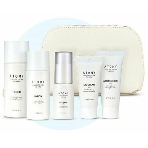Atomy Fame дорожный набор Skincare system Атоми фэйм 5 средств