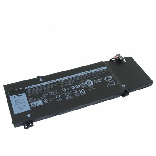 Аккумулятор (батарея) для ноутбука Dell G5 15 5590-D2783W (1F22N 15,2V 3720 mAh)