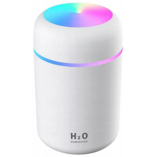 Мини-увлажнитель воздуха с подсветкой HUMIDIFIER H2O DQ-107, белый