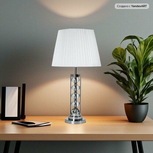 Декоративная настольная лампа Arte Lamp JESSICA A4062LT-1CC / E27 / 1х60Вт / IP20 / хром
