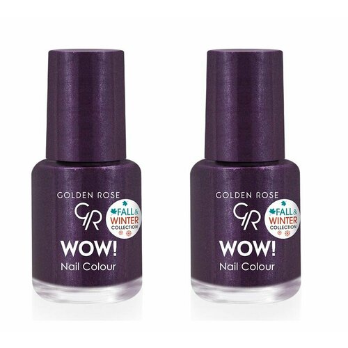 Golden Rose Лак для ногтей WOW! Fall and winter, тон 322, 2 шт