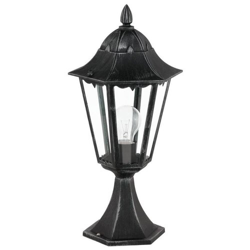EGLO Светильник уличный Navedo 93462, E27, 60 Вт, цвет арматуры: черный, цвет плафона бесцветный