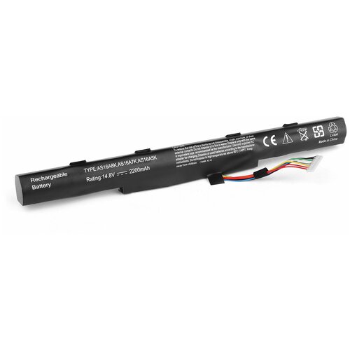 Аккумулятор для ноутбука Acer Aspire E5-523G Series (14.8V, 2200mAh). PN: AS16A7K, AS16A8K