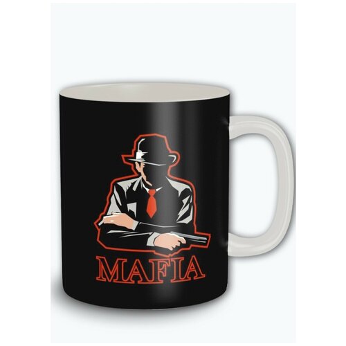Кружка белая настолки мафия mafia - 4022