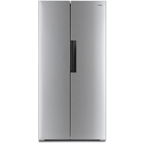 Холодильник HYUNDAI 1386218, нержавеющая сталь