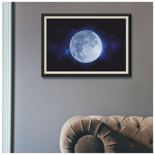 Постер Луна Тип 2 40х30 см в тубусе ПолиЦентр
