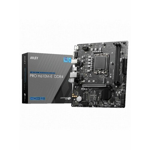 Материнская плата MSI PRO LGA 1700, Intel H610