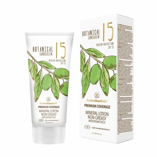 Australian Gold Солнцезащитный лосьон 15 Botanical Mineral Lotion 147мл
