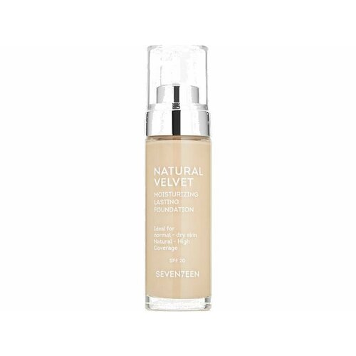 Тональный крем длительного действия SEVEN7EEN NATURAL VELVET LONG LASTING MATTE FOUNDATION
