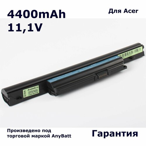 Аккумулятор AnyBatt 4400mAh, для Aspire 5553G 3820T 4820TG 5820TG 5745G 7250 5625G 7250G 7745G 4820T 5745 5745DG 3820