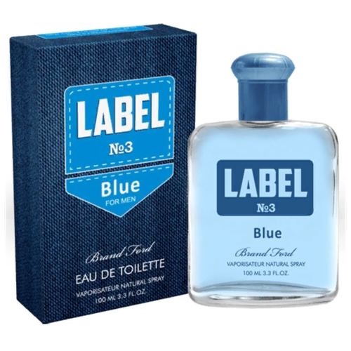 Delta Parfum туалетная вода Label №3 Blue, 100 мл, 100 г