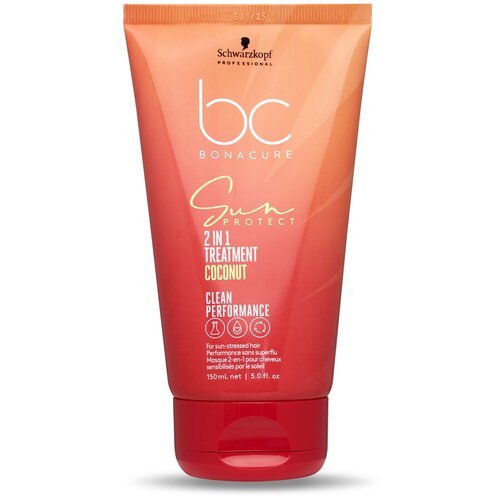 Маска BONACURE SUN PROTECT защита от солнца SCHWARZKOPF PROFESSIONAL 2 в 1 150 мл