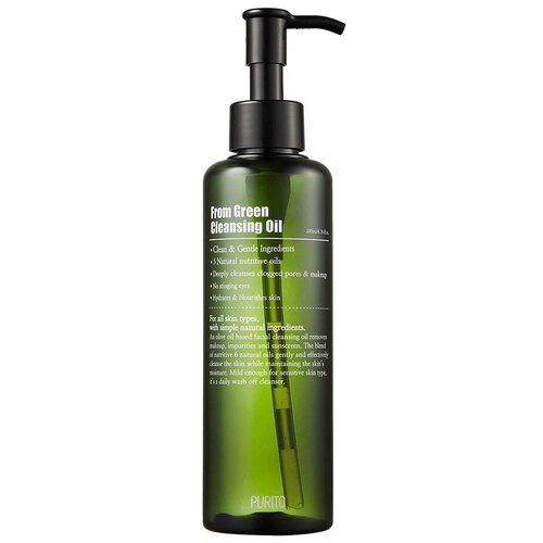 Purito гидрофильное масло From Green Cleansing Oil, 200 мл, 200 г