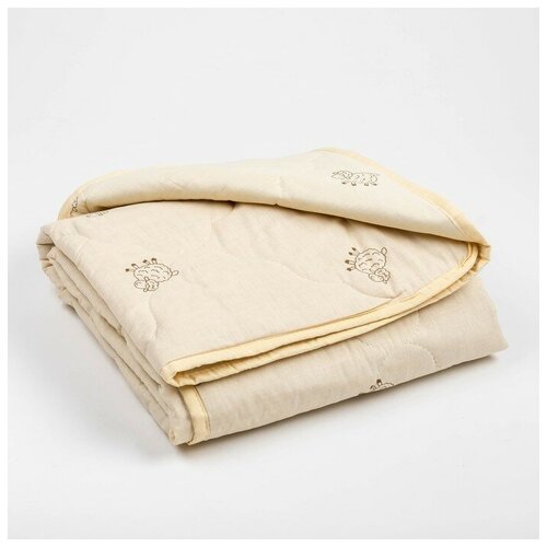 Одеяло Адамас облегченное Овечья шерсть, размер 110х1405 см, 200 г/м2./В упаковке шт: 1