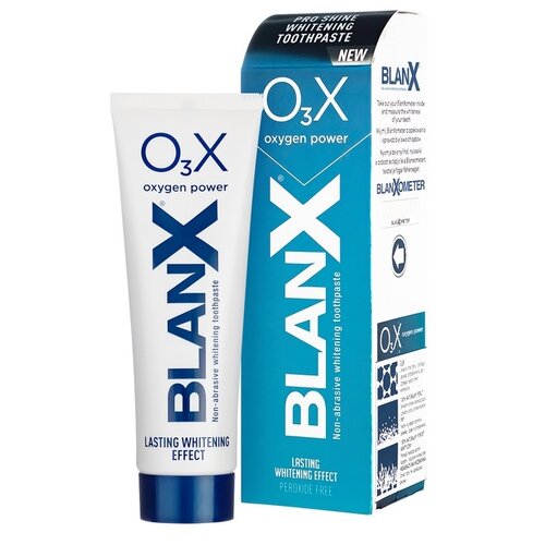 Зубная паста BlanX O3x Oxygen Power Whitening отбеливающая, 75 мл