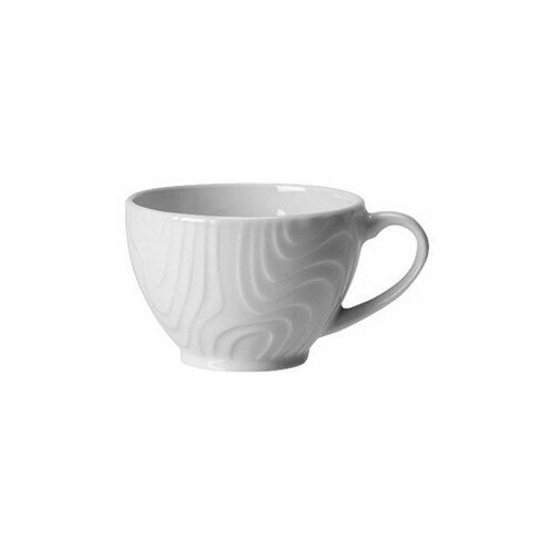 Чашка кофейная «Оптик», фарфор, 85мл, D=65, H=53, L=85мм, белый (Steelite)