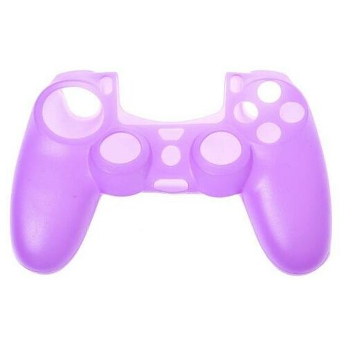 Защитный силиконовый чехол Controller Silicon Case для геймпада Sony Dualshock 4 Wireless Controller (Сиреневый) (PS4)