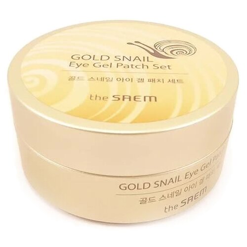 The Saem Патчи Gold Snail Eye Gel Patch Set, 60 шт.
