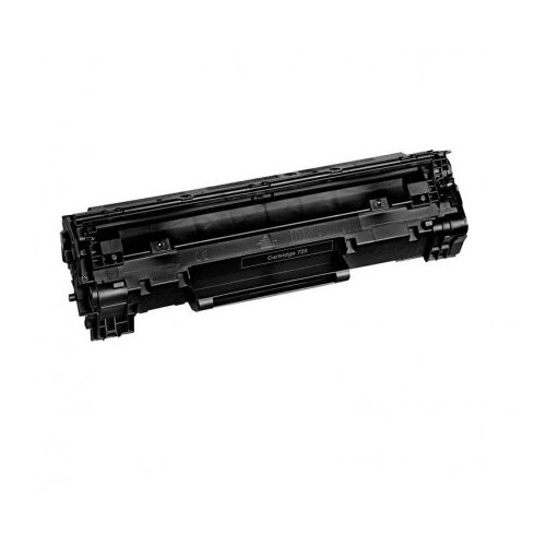 Лазерный картридж для Canon 725, Canon i-SENSYS MF3010 и др. с краской (тонером) черный новый заправляемый, 1600 копий