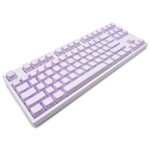 Клавиатура Dark Project KD87A Optical USB Gateron Optical Red, белый, русская