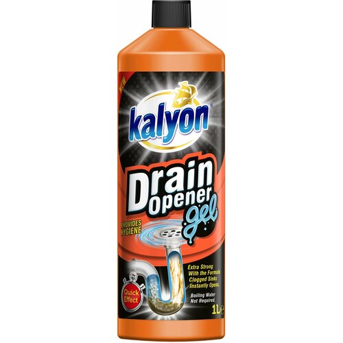 Средство для прочистки труб KALYON DRAIN OPENER GEL 1 л