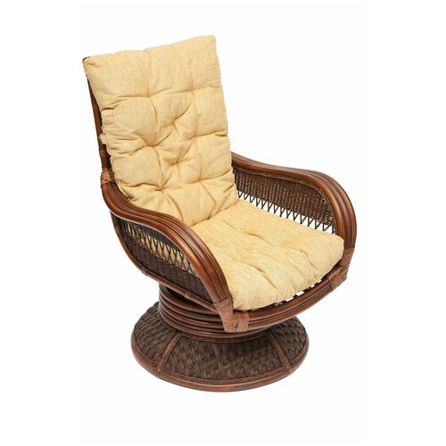Кресло-качалка TetChair Andrea Relax Medium с подушкой Pecan Washed